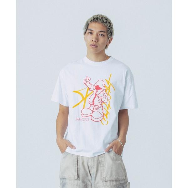 『タイムセール実施中』ZOZO問い合わせ番号:89268774ショップ:XLARGE，エクストララージブランド:XLARGE，エクストララージ商品名:PIGMENT DYED PEACE AND FORTUNE S/S TEEカテゴリ:トッ...