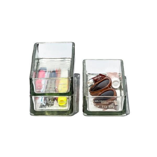 ZOZO問い合わせ番号:89301437ショップ:PUEBCO，プエブコブランド:PUEBCO，プエブコ商品名:GLASS STACKING ORGANIZER / Narrowカテゴリ:インテリア>収納グッズブランド品番:11357...