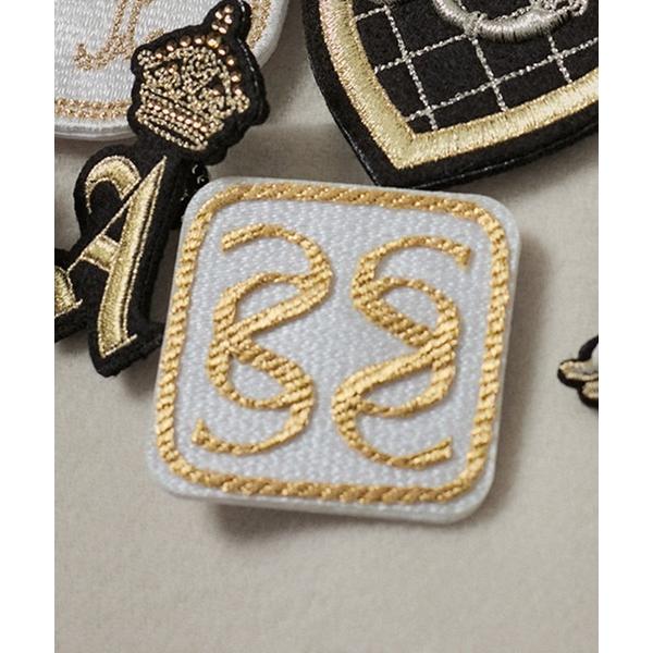 『タイムセール実施中』ZOZO問い合わせ番号:89302896ショップ:ADAM ET ROPE'，アダムエロペブランド:SALON adam et rope'，サロン アダム エ ロペ商品名:刺繍ワッペンブローチ＜ロゴ＞カテゴリ:アクセサ...