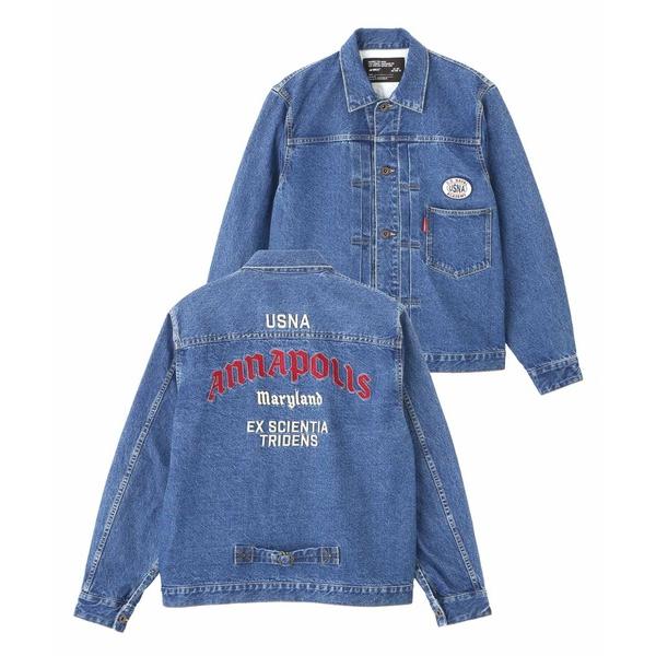 『セール実施中』ZOZO問い合わせ番号:89303004ショップ:AVIREX，アヴィレックスブランド:AVIREX，アヴィレックス商品名:DENIM JACKET ”ANNAPOLIS” / デニムジャケット ”アナポリス” / AVIR...