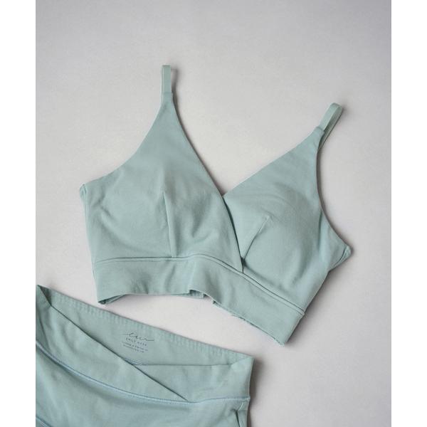 『セール実施中』ZOZO問い合わせ番号:89303882ショップ:IENA，イエナブランド:EMILY WEEK，エミリーウィーク商品名:【for MOM】オーガニックコットン混 マタニティカシュクールブラ（グリーン）カテゴリ:アンダーウェ...