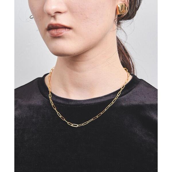 ZOZO問い合わせ番号:89304549ショップ:UNITED ARROWS，ユナイテッドアローズブランド:UNITED ARROWS，ユナイテッドアローズ商品名:オーバルパヴェ チェーンネックレスカテゴリ:アクセサリー>ネックレスブ...