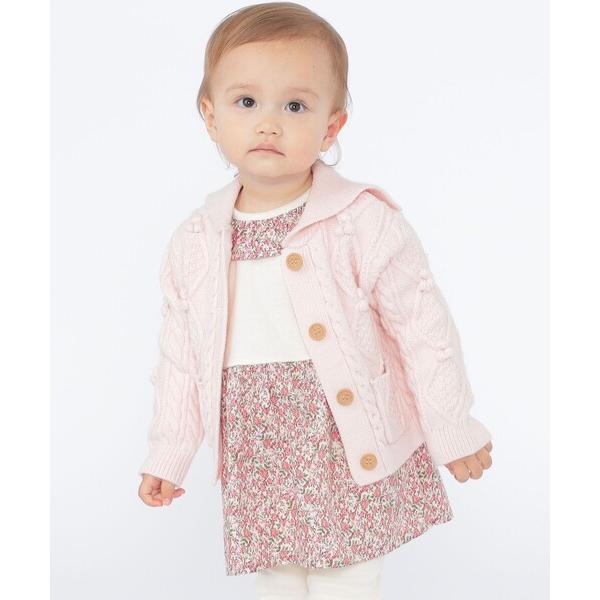 『タイムセール実施中』ZOZO問い合わせ番号:89304876ショップ:SHIPS KIDS，シップス キッズブランド:SHIPS，シップス商品名:SHIPS KIDS:80〜90cm /〈洗濯機可能〉ケーブル ニット カーディガンカテゴリ...
