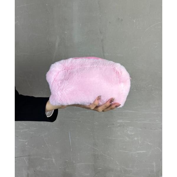 『タイムセール実施中』ZOZO問い合わせ番号:89305424ショップ:wears，ウェアーズブランド:Loco Ocean，ロコオーシャン商品名:【もこもこフェイクファー】メイクポーチ 筆箱 / ふわふわポーチ ファスナー開閉カテゴリ:財...