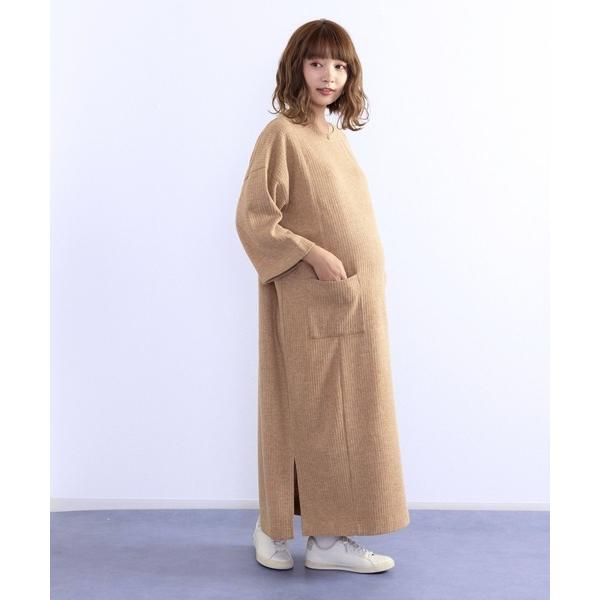 『タイムセール実施中』ZOZO問い合わせ番号:89305532ショップ:Sweet Mommy，スウィートマミーブランド:SweetMommy，スウィートマミー商品名:マシュマロ　リブニット ワンピ　ビッグシルエットカテゴリ:ママ＆ベビー&...