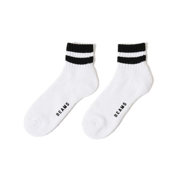 ※このアイテムは返品・交換対象外商品です。ZOZO問い合わせ番号:89338909ショップ:BEAMS MEN，ビームス メンブランド:BEAMS，ビームス商品名:ライン ソックス （2pack）カテゴリ:レッグウェア>ソックス/靴下...