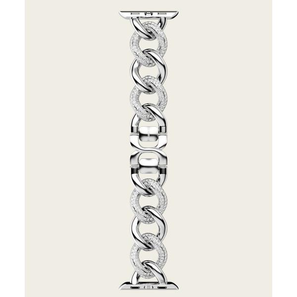 ZOZO問い合わせ番号:89399875ショップ:SWAROVSKI，スワロフスキーブランド:SWAROVSKI，スワロフスキー商品名:【公式】【スワロフスキー】チェーンストラップ， Apple Watch 40mmおよび41mmに対応， ...