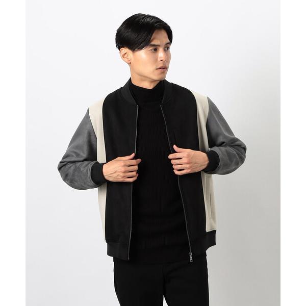 『セール実施中』ZOZO問い合わせ番号:89435883ショップ:COMME CA ISM，コムサイズムブランド:COMME CA ISM，コムサイズム商品名:ブロッキング ブルゾンカテゴリ:ジャケット/アウター>ブルゾンブランド品番...