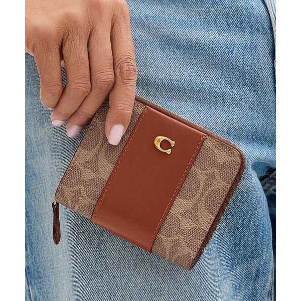 ZOZO問い合わせ番号:89466877ショップ:COACH，コーチブランド:COACH，コーチ商品名:ビルフォールド ウォレット・カラーブロック シグネチャー キャンバスカテゴリ:財布/小物>財布ブランド品番:CD716 B4XHG...
