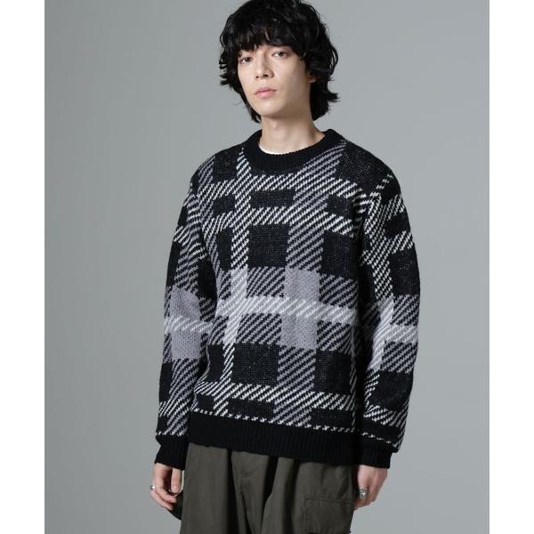 『セール実施中』ZOZO問い合わせ番号:89467519ショップ:NANO universe，ナノユニバースブランド:NANO universe，ナノユニバース商品名:ウールミックスパターンニットカテゴリ:トップス>ニット/セーターブ...