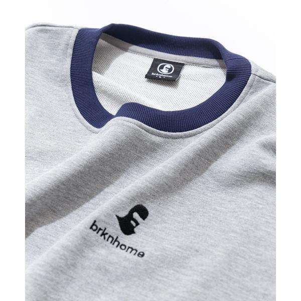 『タイムセール実施中』ZOZO問い合わせ番号:89468338ショップ:JEANS MATE，ジーンズメイトブランド:brknhome，ブロークンホーム，UNIIT，ユニット商品名:【BRKNHOME/ブロークンホーム】リンガー スウェット...