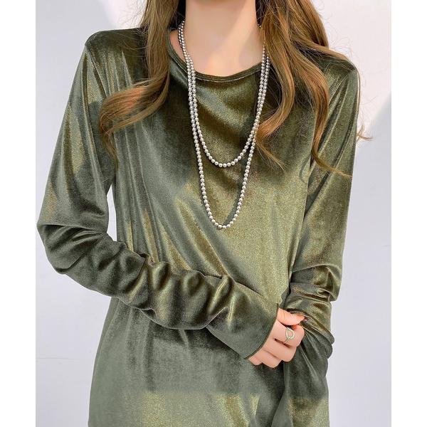 『タイムセール実施中』ZOZO問い合わせ番号:89468787ショップ:by LEGNA，バイレグナブランド:by LEGNA，バイレグナ商品名:ベロアトップスカテゴリ:トップス>Tシャツ/カットソーブランド品番:tp2409-446...