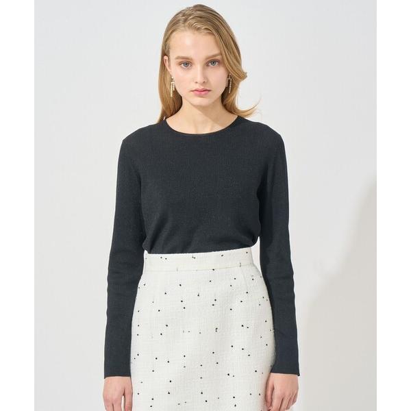 『セール実施中』ZOZO問い合わせ番号:89469154ショップ:ANAYI，アナイブランド:ANAYI，アナイ商品名:【Eternal Line 2025】シアースパークリブ プルオーバーカテゴリ:トップス>ニット/セーターブランド...