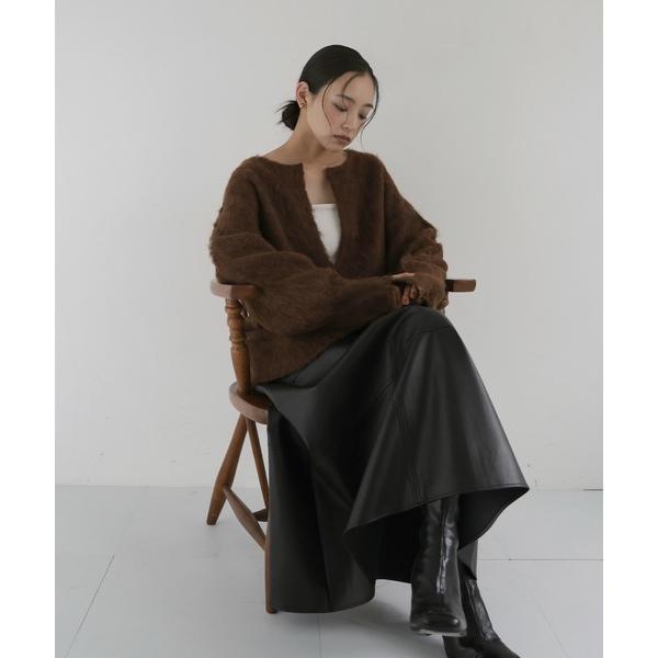 『タイムセール実施中』ZOZO問い合わせ番号:89469512ショップ:LIAN，リアンブランド:hellam，へラム商品名:ミックスシャギー　キーネックニットカテゴリ:トップス>ニット/セーターブランド品番:246-021F1120...