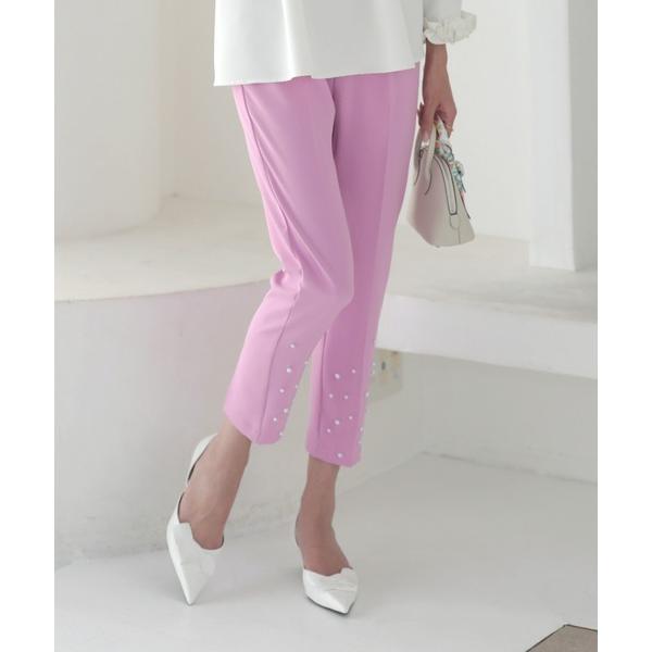 ZOZO問い合わせ番号:89470416ショップ:Meraki，メラキブランド:MERAKI，メラキ商品名:裾パールパンツカテゴリ:パンツ>その他パンツブランド品番:M748素材:ポリエステル100%原産国:中国カラー:グレー，モカ，...