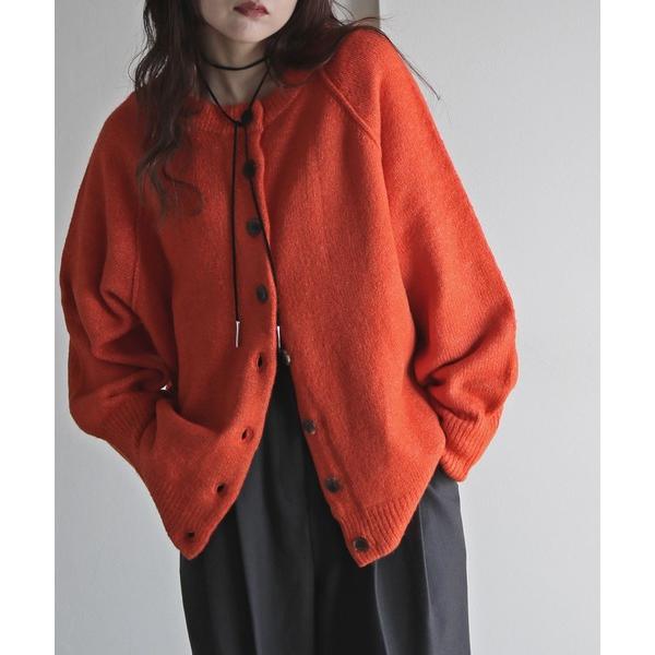 『タイムセール実施中』ZOZO問い合わせ番号:89470876ショップ:Rocky Monroe，ロッキーモンローブランド:COURO，コウロ商品名:５ＧＧ起毛ニットクルーカーディガンカテゴリ:トップス>カーディガン/ボレロブランド品...