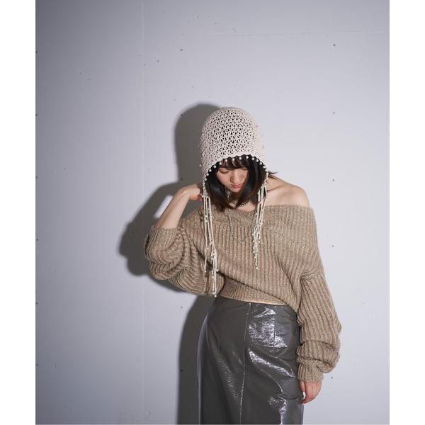 『セール実施中』ZOZO問い合わせ番号:89493716ショップ:LIGHT HOUSE，ライトハウスブランド:MIDVEIN，ミッドヴェイン商品名:2way twinkle knitカテゴリ:トップス>ニット/セーターブランド品番:...