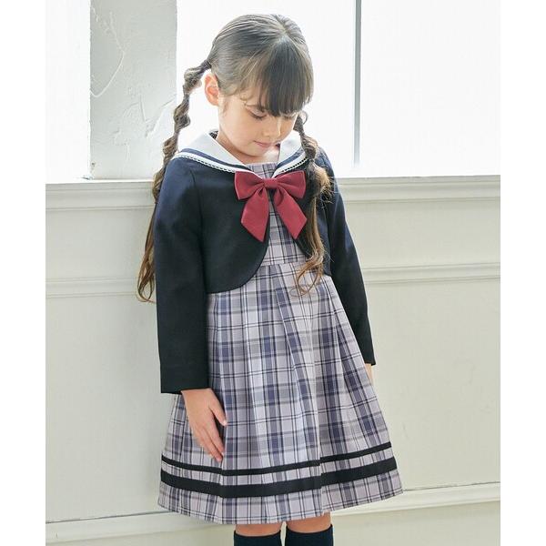 ZOZO問い合わせ番号:89501697ショップ:ANY，エニィブランド:ANY，エニィ商品名:【2点セット】セーラージャケット+チェックワンピースカテゴリ:ワンピース/ドレス>ワンピースブランド品番:OPFKGS0290素材:ネイビ...