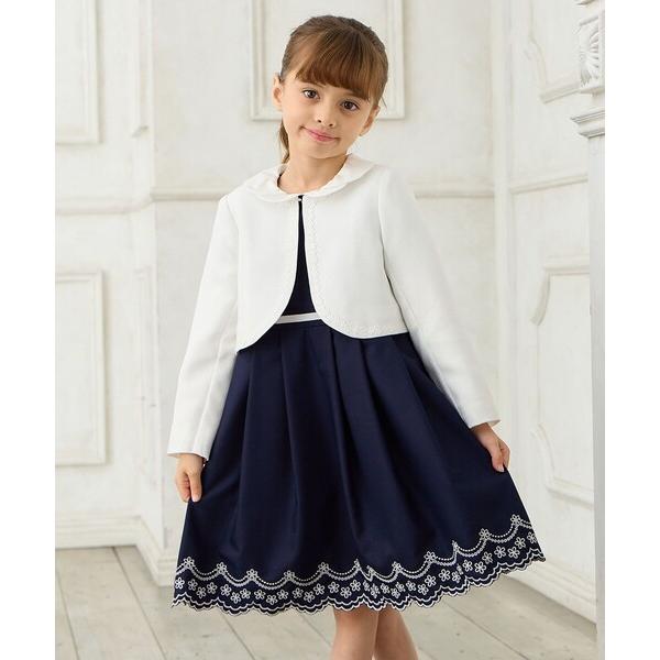 ZOZO問い合わせ番号:89501698ショップ:ANY，エニィブランド:ANY，エニィ商品名:【2点セット】ジャケット＋裾刺繍ワンピースカテゴリ:ワンピース/ドレス>ドレスブランド品番:OPFKGS0291素材:ネイビー/グレー：【...