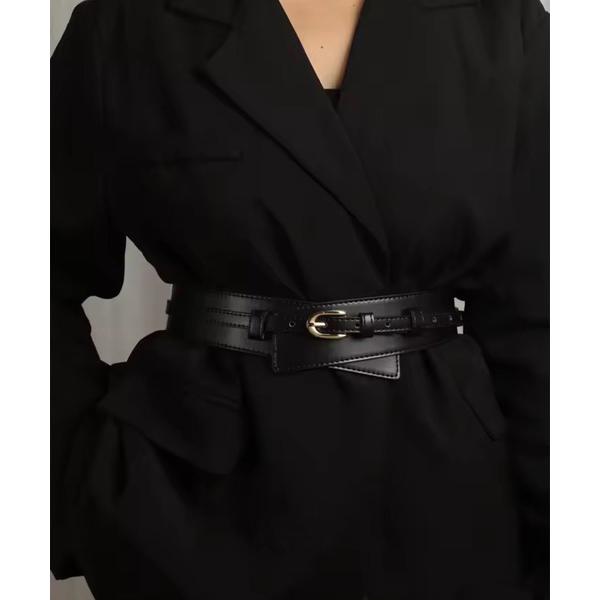 『セール実施中』ZOZO問い合わせ番号:89505571ショップ:RiNc，リンクブランド:BARELY BLUE，ベアリーブルー，RiNc，リンク商品名:【 BARELY BLUE / ベアリーブルー 】 ウエスト マーク ワイド ベルト...