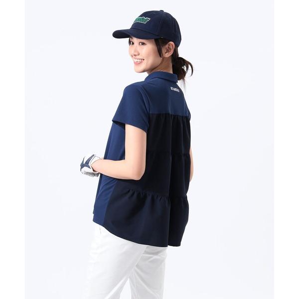 ZOZO問い合わせ番号:89536670ショップ:BEAMS GOLF，ビームスゴルフブランド:BEAMS GOLF，ビームスゴルフ商品名:ORANGE LABEL / バックティアード ポロシャツカテゴリ:トップス>ポロシャツブラン...