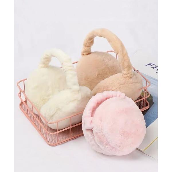 『タイムセール実施中』ZOZO問い合わせ番号:89537443ショップ:RiNc，リンクブランド:Bambin，ボンバン商品名:【 Bambin / ボンバン 】 ふわふわ ファー イヤーマフカテゴリ:ファッション雑貨>イヤーマフブラ...