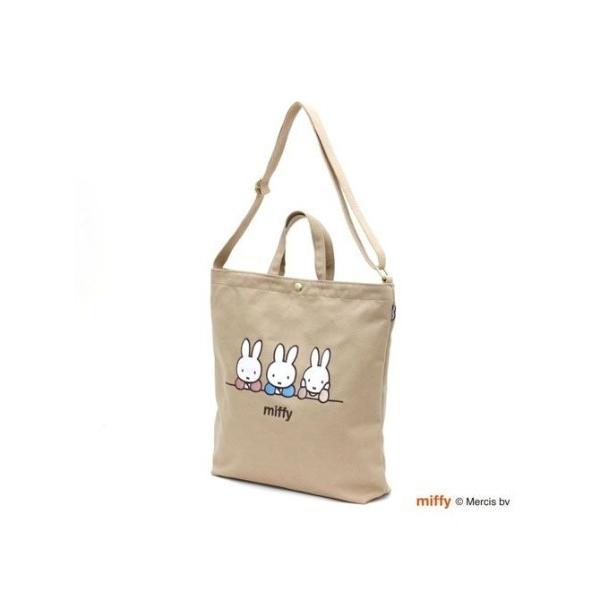 ZOZO問い合わせ番号:89537553ショップ:hopely，ホープリーブランド:Miffy， ミッフィー，SPECIAL PRODUCT DESIGN，スペシャルプロダクトデザイン商品名:ミッフィー 2WAY帆布トートショルダー ベージ...