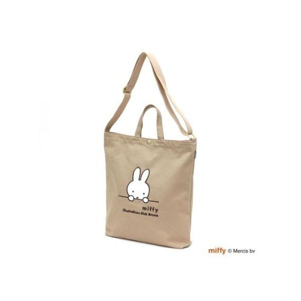 ZOZO問い合わせ番号:89537555ショップ:hopely，ホープリーブランド:Miffy， ミッフィー，SPECIAL PRODUCT DESIGN，スペシャルプロダクトデザイン商品名:ミッフィー 2WAY帆布トートショルダー ベージ...