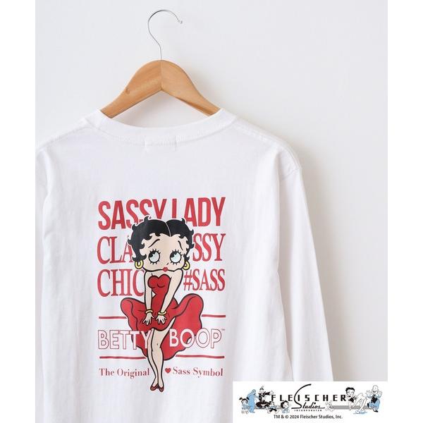 『タイムセール実施中』ZOZO問い合わせ番号:89570121ショップ:FUNALIVE，ファンアライブブランド:BETTY BOOP，ベティ・ブープ，FUNALIVE，ファンアライブ商品名:Betty Boop（TM）長袖Tシャツカテゴリ...