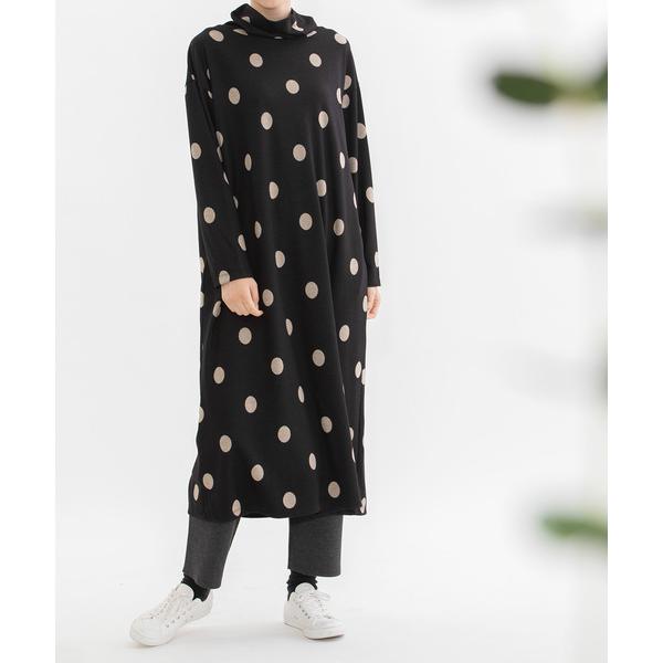 『セール実施中』ZOZO問い合わせ番号:89631532ショップ:COO ONLINE，クーオンラインブランド:nop de nod，ノップドゥノッド商品名:cornet polkaジャカードワンピースカテゴリ:ワンピース/ドレス>ワ...