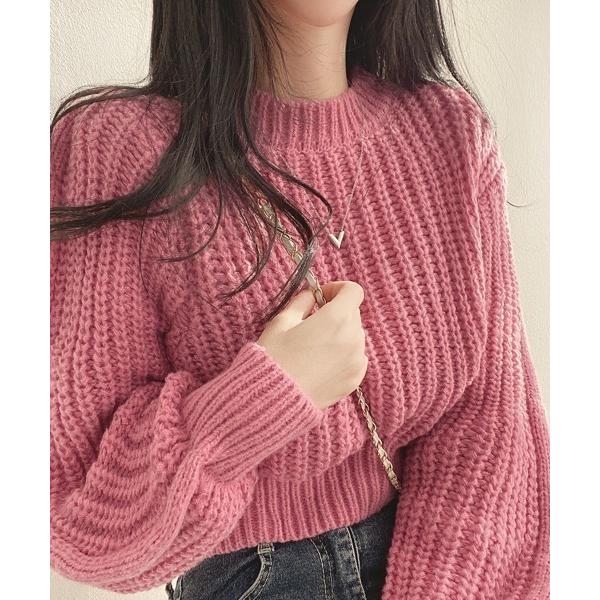 『タイムセール実施中』ZOZO問い合わせ番号:89632279ショップ:Auntie Rosa，アンティローザブランド:Kuroba，クロバ商品名:クロップド丈ルーズニットトップスカテゴリ:トップス>ニット/セーターブランド品番:XN...