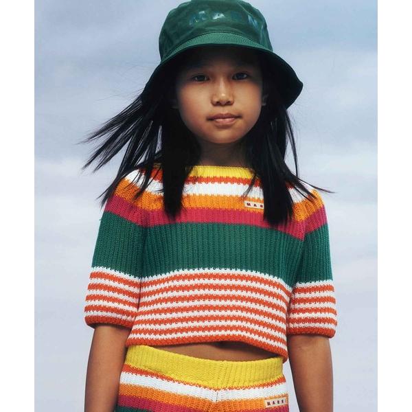 『タイムセール実施中』ZOZO問い合わせ番号:89632381ショップ:SPACCIO，スパッチョブランド:MARNI，マルニ商品名:MARNI(マルニ)Kids ＆ Junior 半袖ボーダーニットセーターカテゴリ:トップス>ニット...