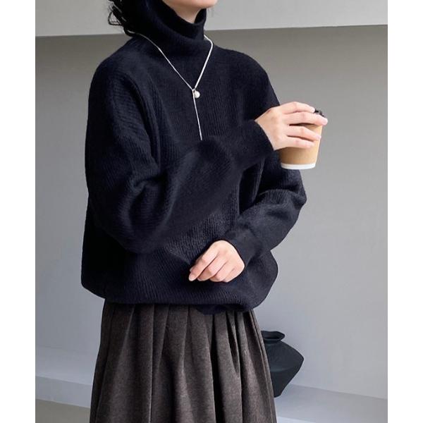 ZOZO問い合わせ番号:89632554ショップ:Crisp，クリスプブランド:Alum'，アルム商品名:ハイネックニットプルオーバーカテゴリ:トップス>ニット/セーターブランド品番:A10224s32素材:ACRYLIC50%， N...