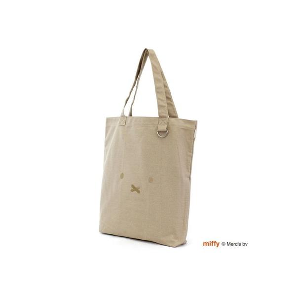 ZOZO問い合わせ番号:89633966ショップ:hopely，ホープリーブランド:SPECIAL PRODUCT DESIGN，スペシャルプロダクトデザイン商品名:ミッフィー カラートートバッグ ベージュフェイス SIFFカテゴリ:バッグ...