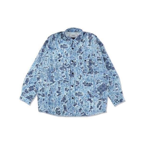 ZOZO問い合わせ番号:89651675ショップ:WIND AND SEA，ウィンダンシーブランド:WIND AND SEA，ウィンダンシー商品名:FDMTL x WDS Printed Boro SHIRTカテゴリ:トップス>シャツ...