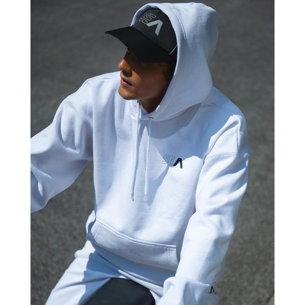ZOZO問い合わせ番号:89651764ショップ:WIND AND SEA，ウィンダンシーブランド:RVCA，ルーカ，WIND AND SEA，ウィンダンシー商品名:RVCA x WDS HOODED SWEATSHIRTカテゴリ:トップス...