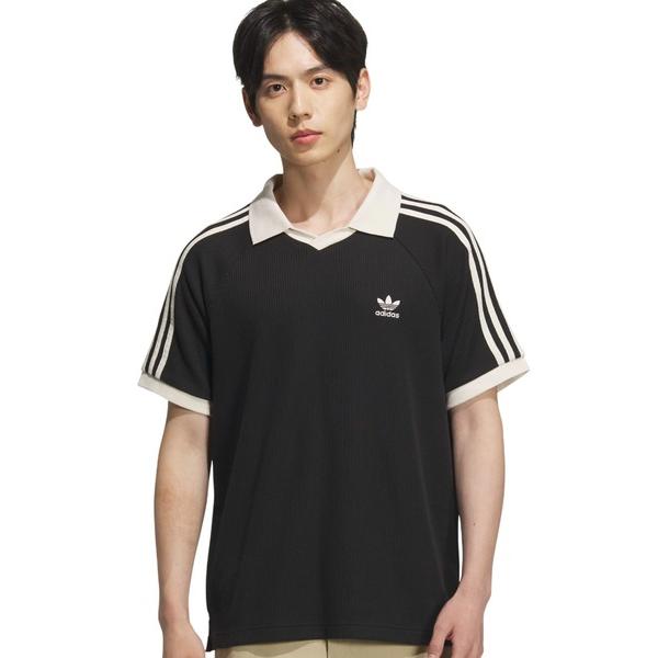 ZOZO問い合わせ番号:89664595ショップ:atmos，アトモスブランド:adidas，アディダス，atmos，アトモス商品名:adidas WAFFLE SHORT SLEEVE POLO / アディダス ワッフル ショート スリー...