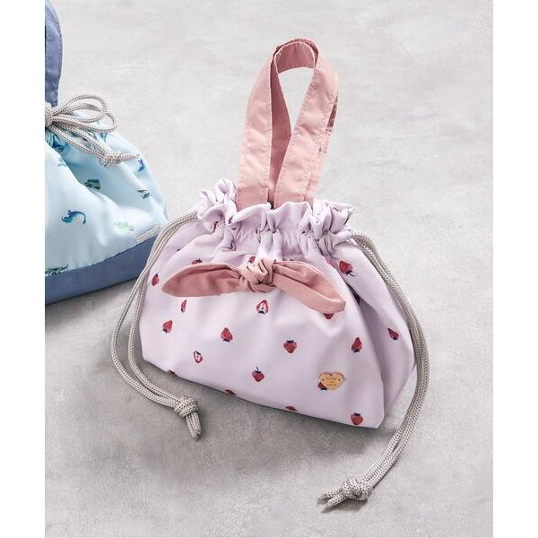 ZOZO問い合わせ番号:89664906ショップ:F.O.Online Store，エフオーオンラインストアブランド:apres les cours，アプレレクール商品名:いちご・恐竜柄ランチ巾着カテゴリ:財布/小物>ポーチブランド品...