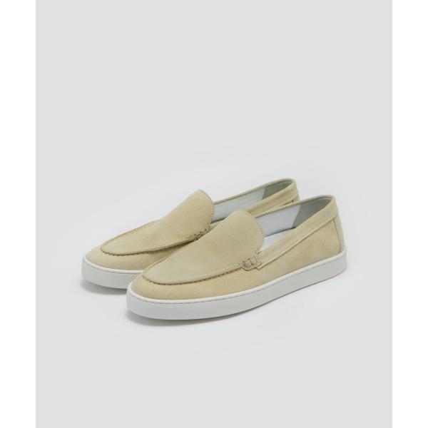 ZOZO問い合わせ番号:89666891ショップ:PELLICO，ペリーコブランド:PELLICO SUNNY，ペリーコサニー商品名:BARTEX メンズ スウェード スリッポン 2.5cm CREAMカテゴリ:シューズ>スリッポンブ...