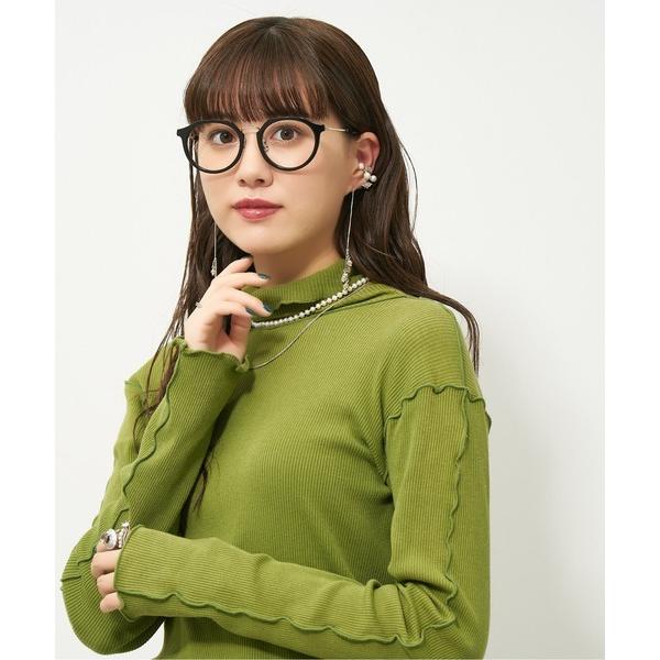 ZOZO問い合わせ番号:89698456ショップ:Zoff，ゾフブランド:Zoff，ゾフ商品名:【LOVE BY e.m.コラボ】“culet”｜クラウンパント型｜Zoff｜LOVE BY e.m.カテゴリ:ファッション雑貨>メガネブ...