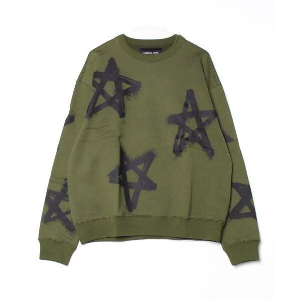 『セール実施中』ZOZO問い合わせ番号:89699069ショップ:THE GALLERY BOX，ザ ギャラリーボックスブランド:LIBERAL ARTS，リベラルアーツ商品名:LIBERAL ARTS/リベラルアーツ/STAR SWEAT...
