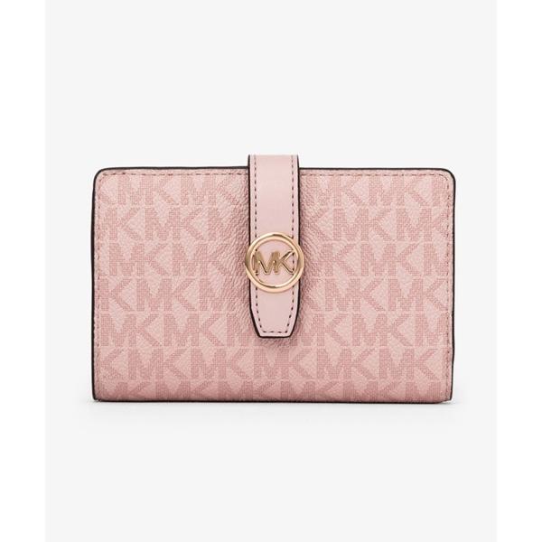 『セール実施中』ZOZO問い合わせ番号:89699640ショップ:MICHAEL KORS，マイケル・コースブランド:MICHAEL KORS，マイケルコース商品名:GREENWICH ジップアラウンド タブ ウォレット ミディアム - M...