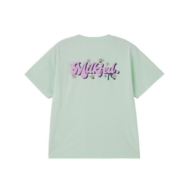 『セール実施中』ZOZO問い合わせ番号:89699818ショップ:MILKFED.，ミルクフェドブランド:MILKFED.，ミルクフェド商品名:DAISY AND BEES BASIC S/S TEEカテゴリ:トップス>Tシャツ/カッ...