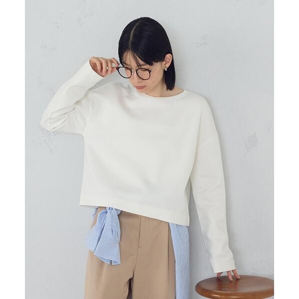 『タイムセール実施中』ZOZO問い合わせ番号:89700101ショップ:COMME CA ISM，コムサイズムブランド:COMME CA ISM，コムサイズム商品名:クロップド丈ロンTカテゴリ:トップス>Tシャツ/カットソーブランド品...