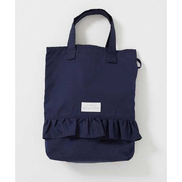 『セール実施中』ZOZO問い合わせ番号:89700404ショップ:devirock，デビロックブランド:devirock，デビロック商品名:フリルシューズバッグカテゴリ:バッグ>トートバッグブランド品番:180GSC002素材:ポリエ...
