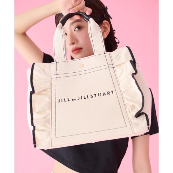 ZOZO問い合わせ番号:89700430ショップ:JILL by JILL STUART，ジル バイ ジル スチュアートブランド:JILL by JILL STUART，ジルバイジルスチュアート商品名:フリルトート大カテゴリ:バッグ>...