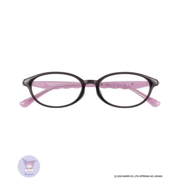 ZOZO問い合わせ番号:89700720ショップ:Zoff，ゾフブランド:Zoff，ゾフ商品名:【クロミ モデル】オーバル型フレーム｜Zoff｜Sanrio Charactersカテゴリ:ファッション雑貨>メガネブランド品番:ZN24...
