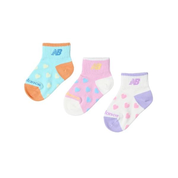 『タイムセール実施中』※このアイテムは返品・交換対象外商品です。ZOZO問い合わせ番号:89700750ショップ:New Balance，ニューバランスブランド:New Balance，ニューバランス商品名:ガールズ3Pソックスカテゴリ:レ...