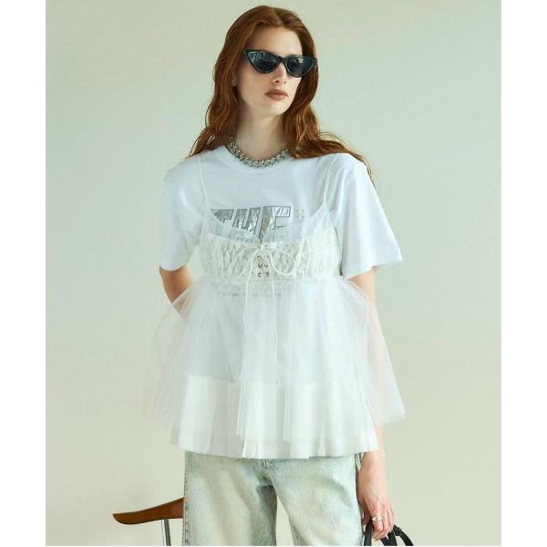 ZOZO問い合わせ番号:89733152ショップ:MAISON SPECIAL，メゾン スペシャルブランド:MAISON SPECIAL，メゾンスペシャル商品名:See-through Tulle Tunic/シースルーチュールチュニックカ...