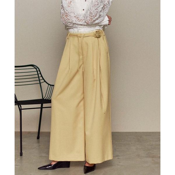 『タイムセール実施中』ZOZO問い合わせ番号:89733231ショップ:MAISON SPECIAL，メゾン スペシャルブランド:MAISON SPECIAL，メゾンスペシャル商品名:Motif Super Wide Double Wais...